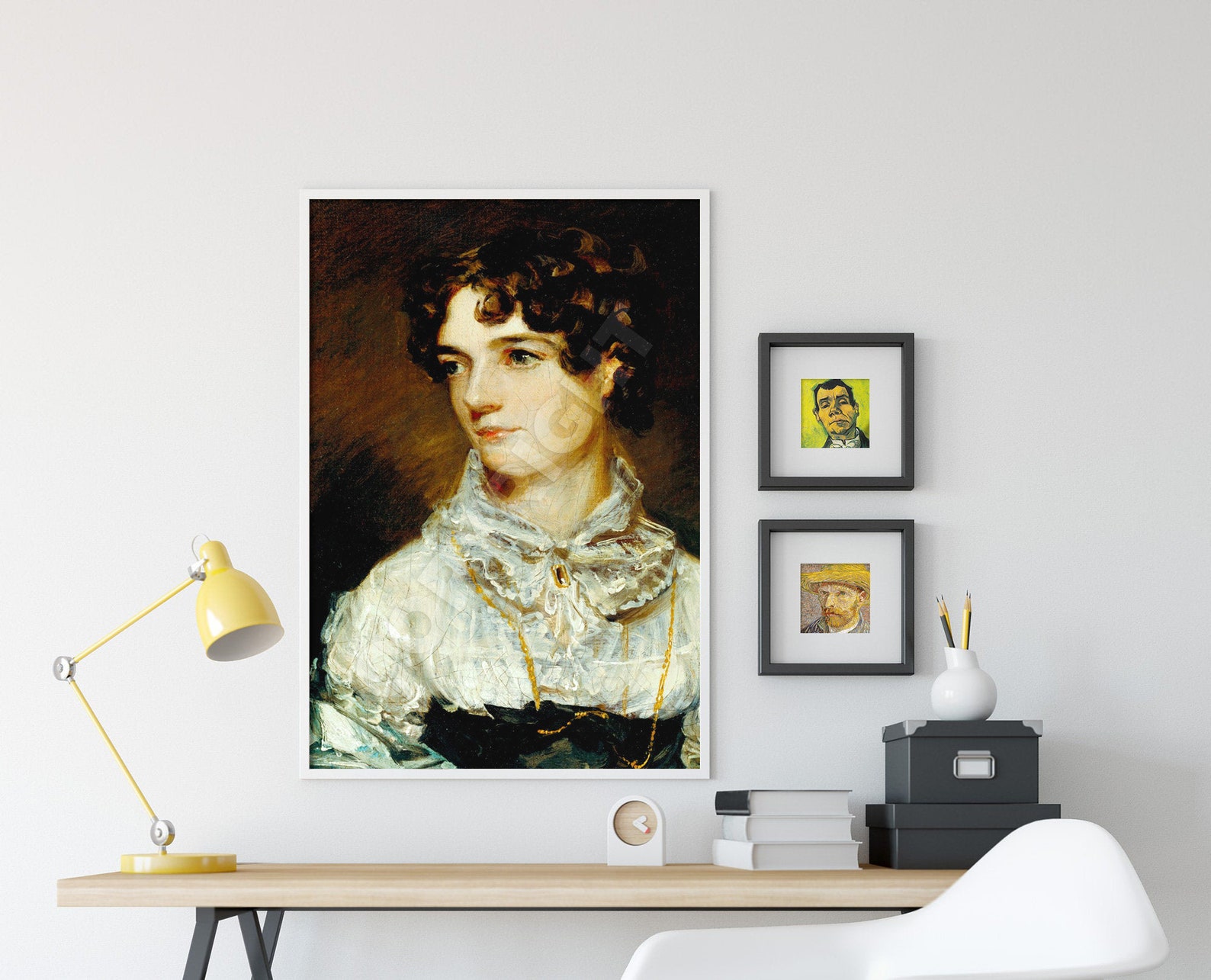 John Constable Portrait of Maria Bicknell 1816 - Etsy