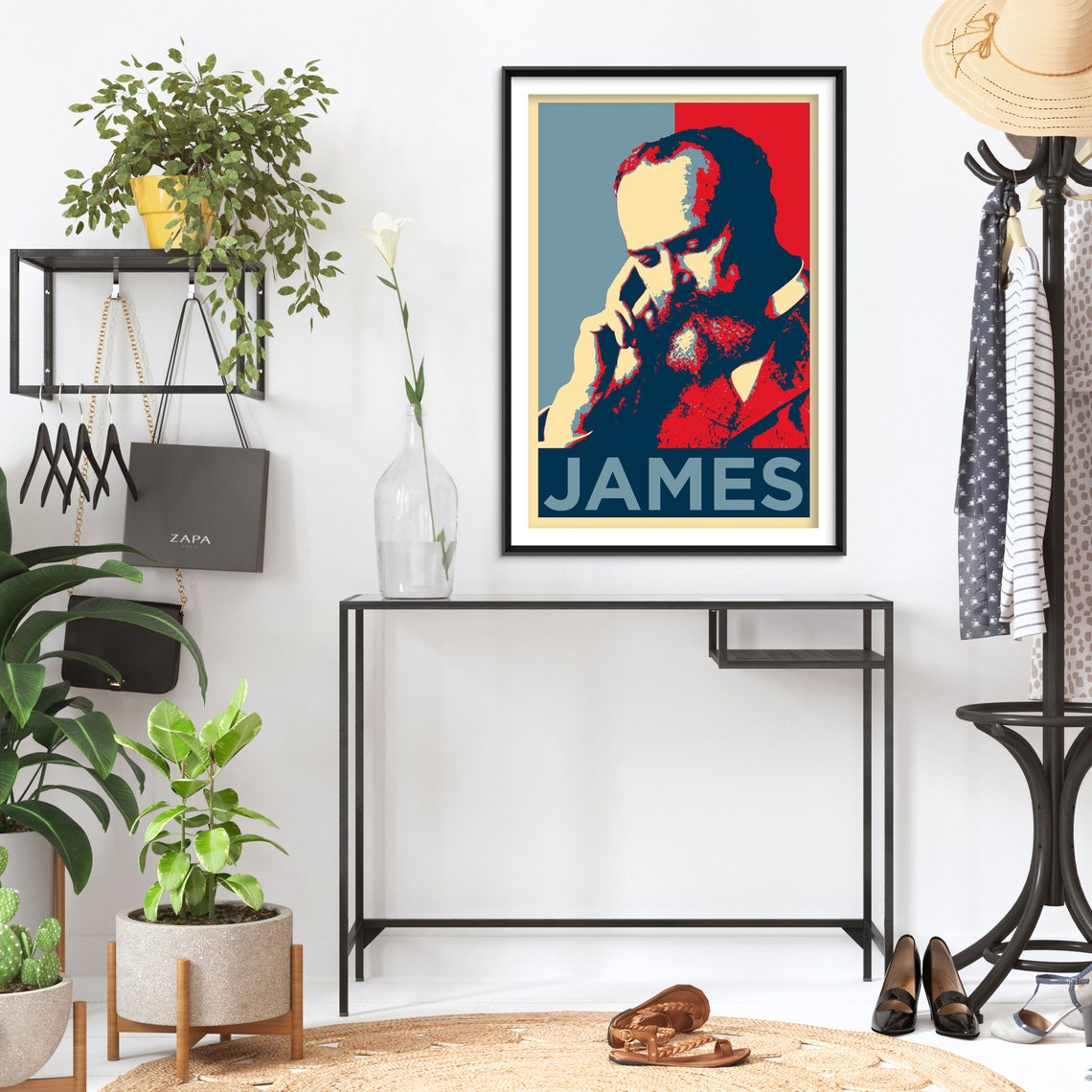 William James Original Art Print Photo Poster Gift Home Wall - Etsy