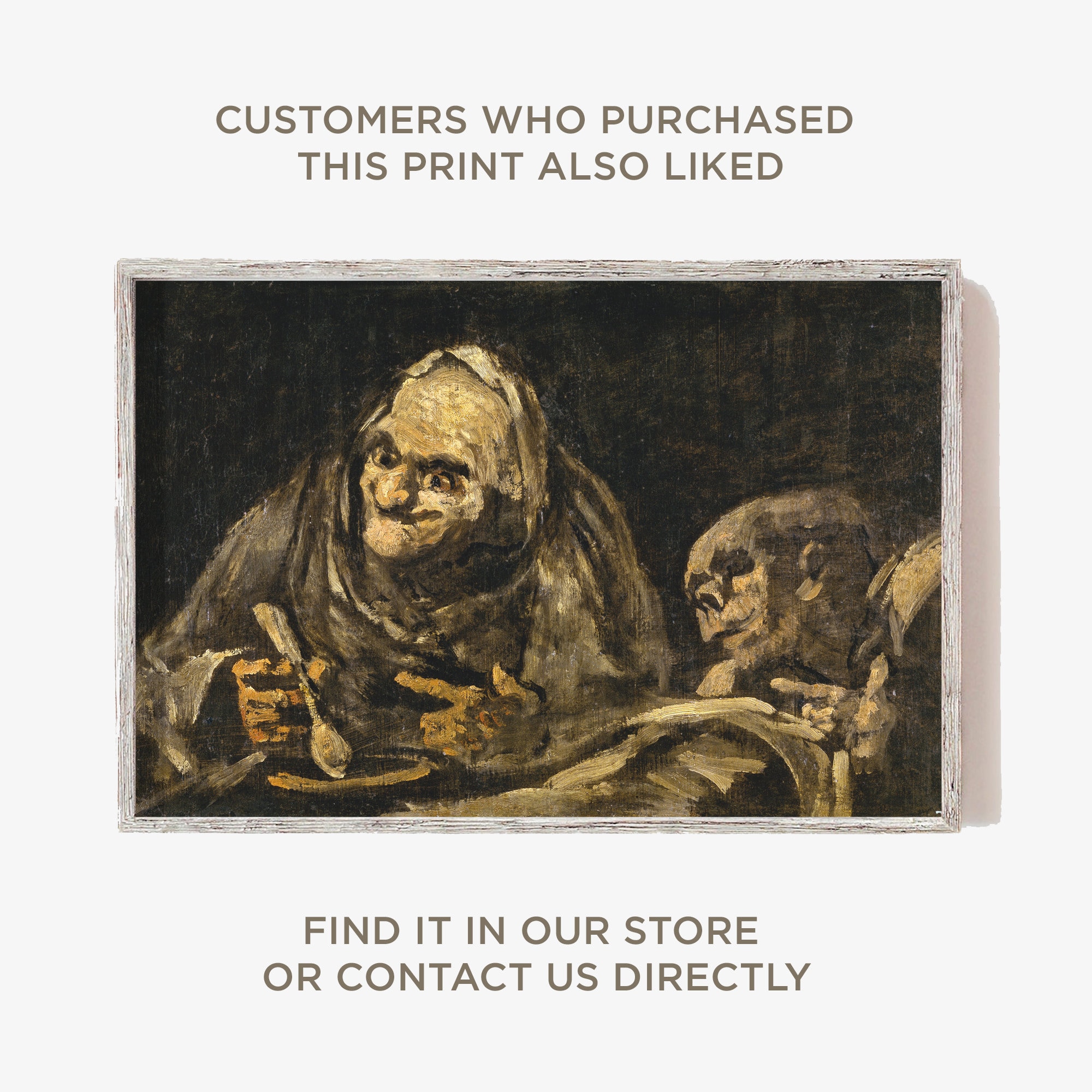 Francisco Goya - Giant Seated in a Landscape (1818) - Classic Painting ...