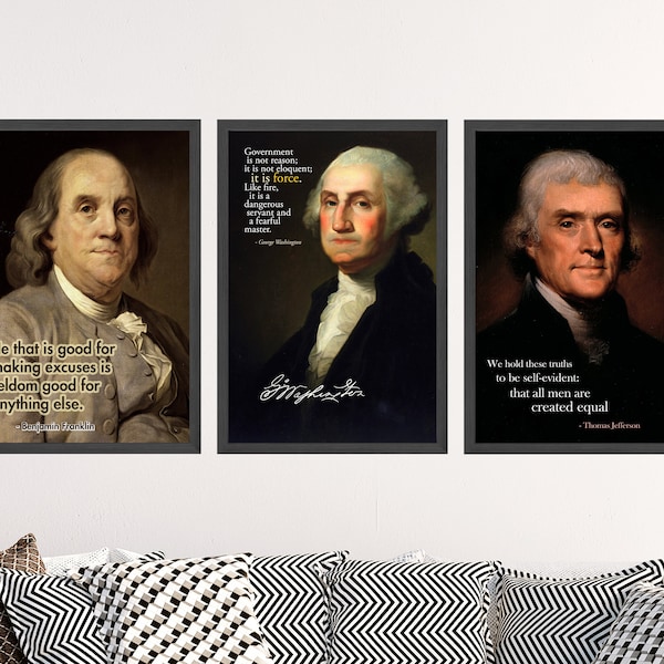 Founding Fathers - Etsy