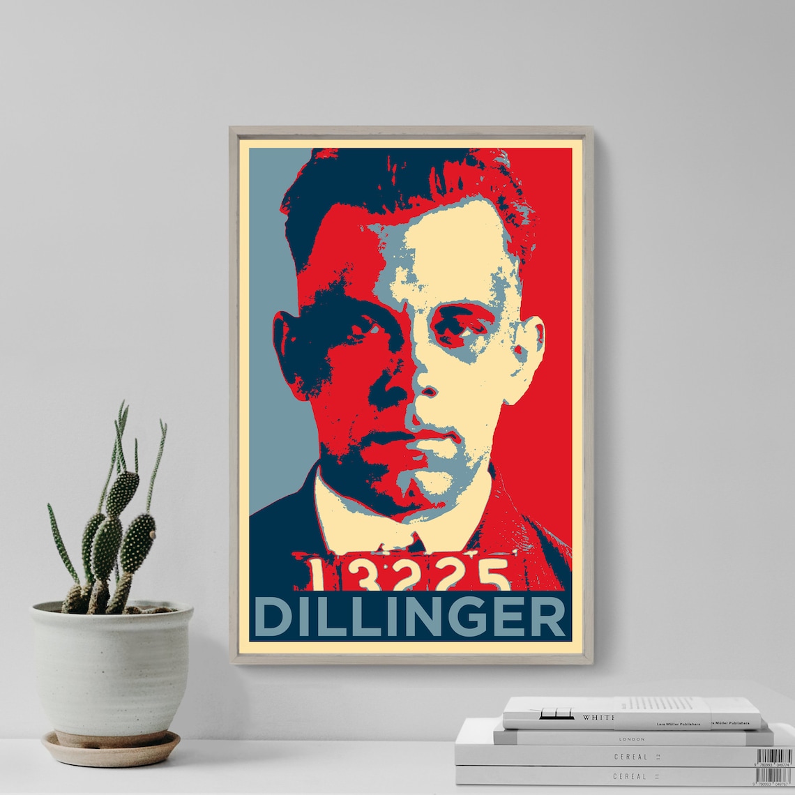 John Dillinger Original Art Print Photo Poster Gift Hope - Etsy UK
