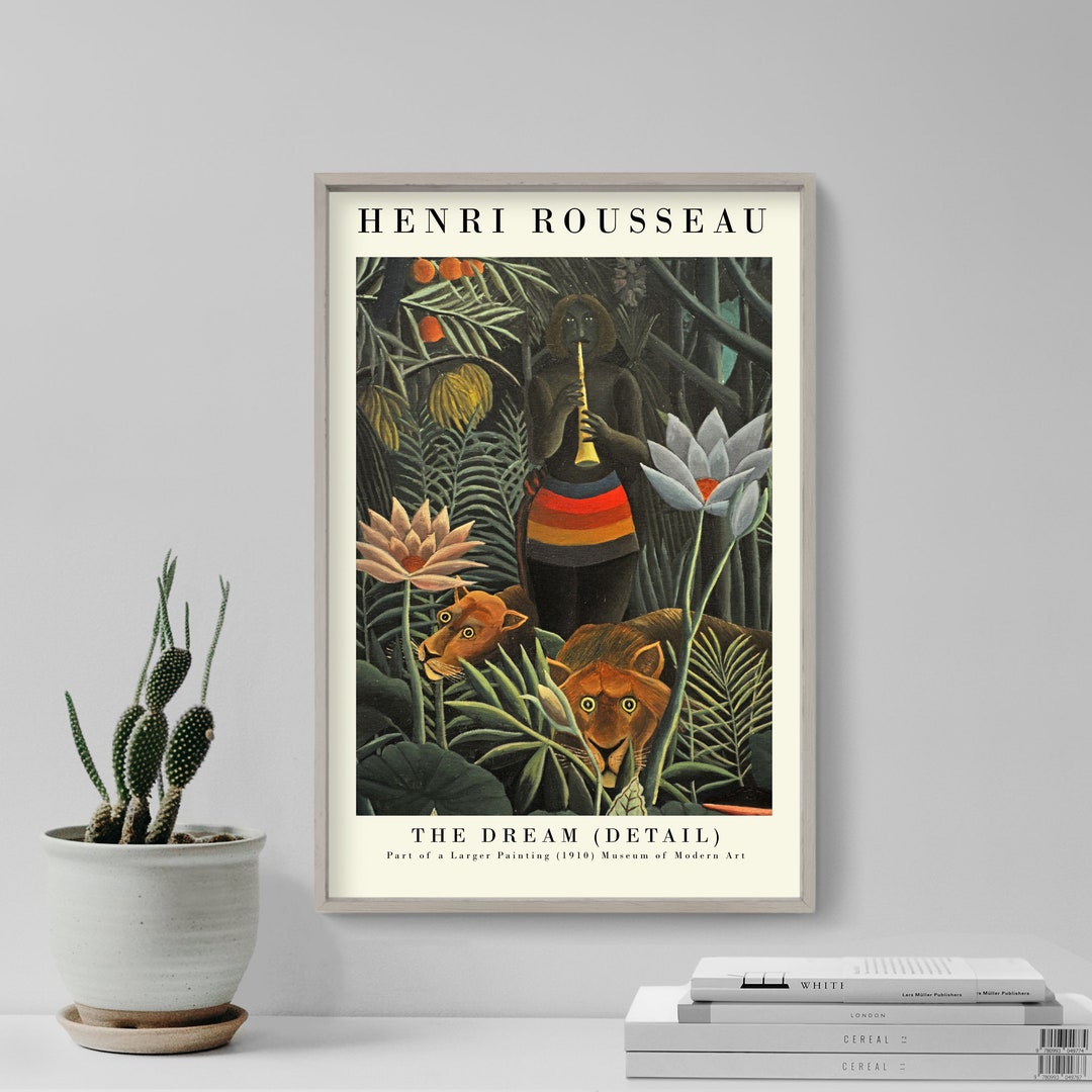 Henri Rousseau - the Dream (1910) (extract) Gallery Edition - Painting ...