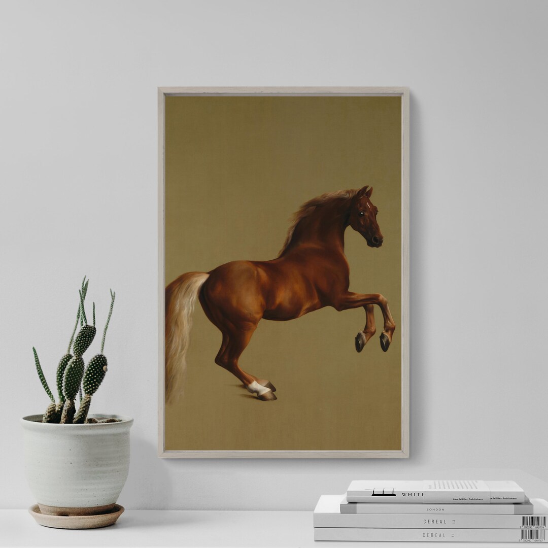 George Stubbs - Whistlejacket (1792) - Classic Painting Photo Poster ...