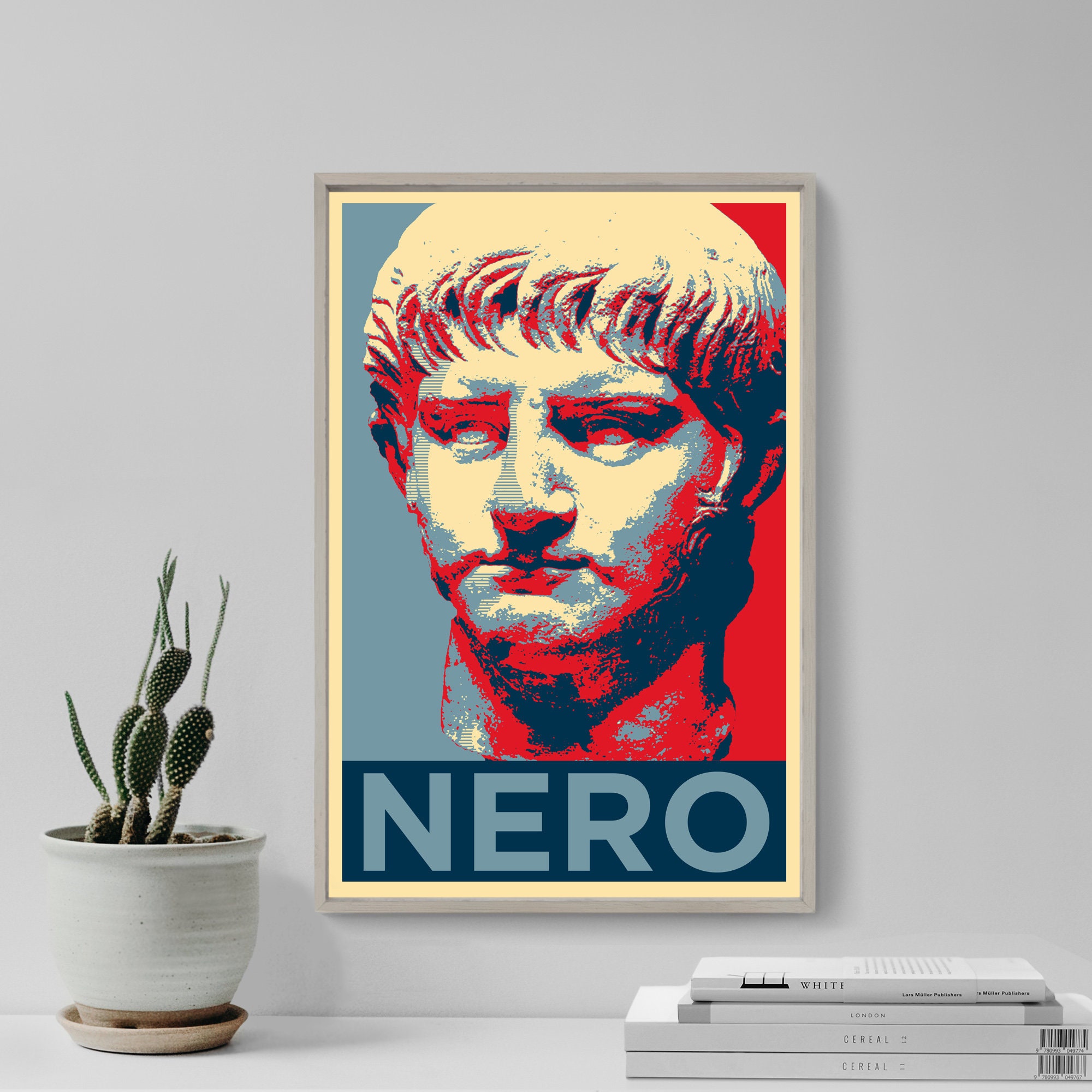 Nero Original Art Print Photo Poster Gift Obama Hope | Etsy