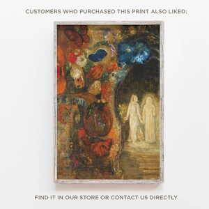 Odilon Redon - Butterflies (1910) - Reproduction of a Classic Painting ...