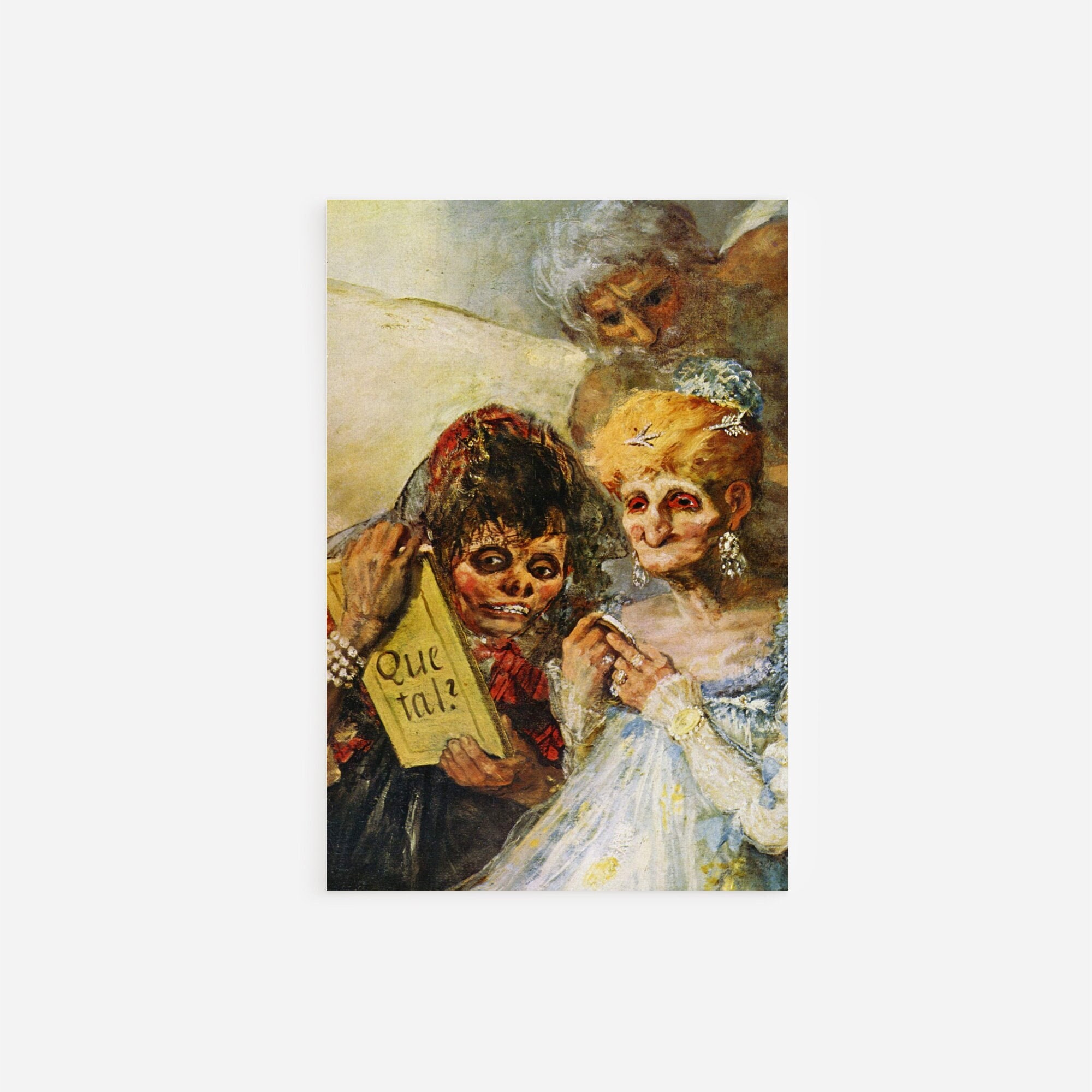 Francisco Goya - Time and the Old Women (1812) - Classic Painting Photo ...