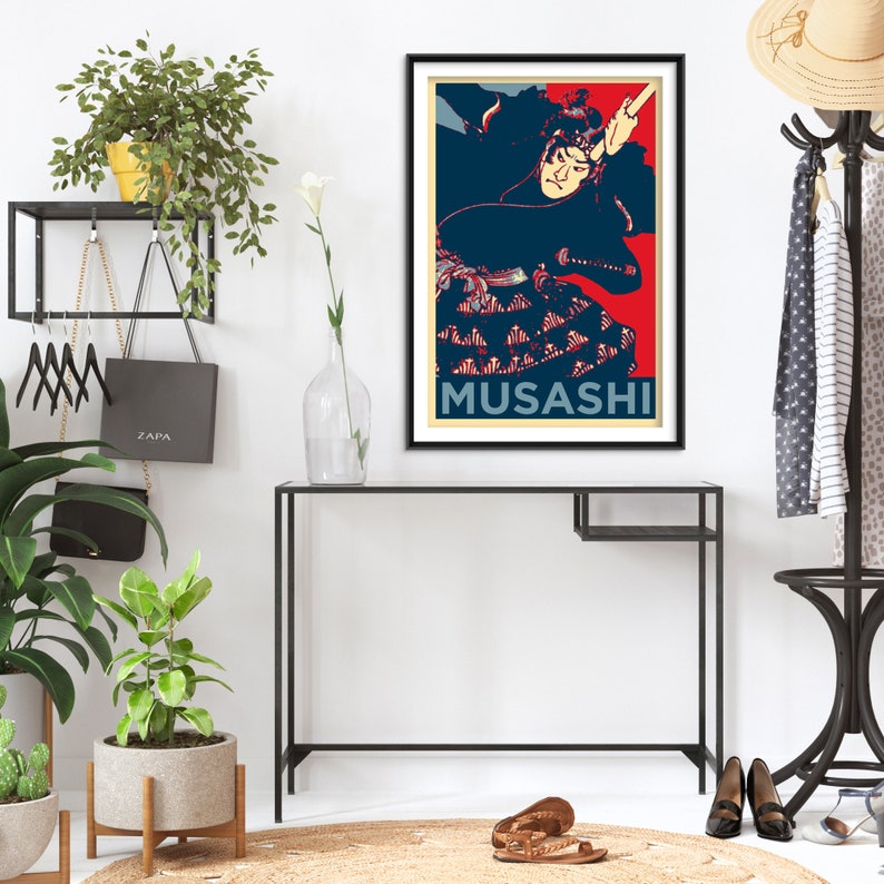Miyamoto Musashi Original Art Print Photo Poster Gift Wall - Etsy