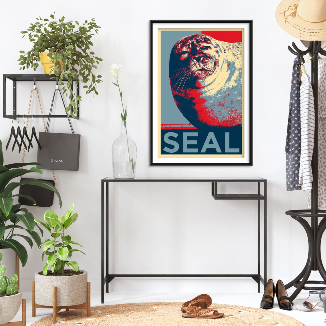 Seal Original Art Print Photo Poster Gift Wall Home Decor - Etsy