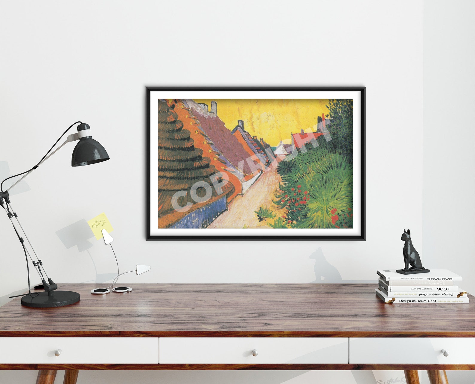 Vincent Van Gogh Street in Saintes Maries 1888 Art Print - Etsy