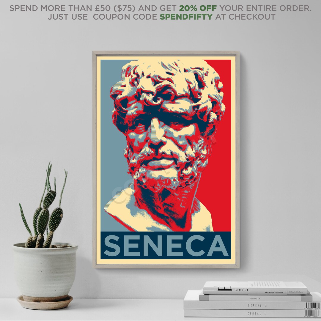 Seneca Original Art Print - Pphoto Poster Gift Home Wall Decor Hope ...