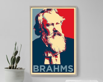 Brahms Poster | Etsy