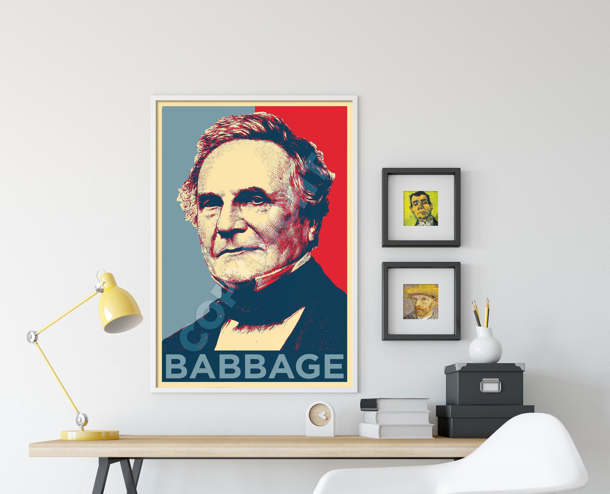 Charles Babbage Original Art Print Photo Poster Gift Hope - Etsy Australia