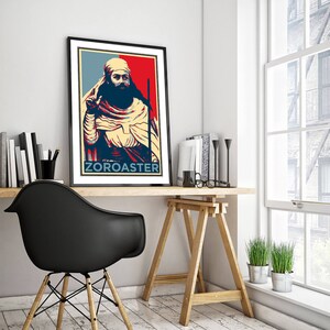 Zoroaster Art Print - Photo Poster Gift Wall Decor - Hope Portrait ...