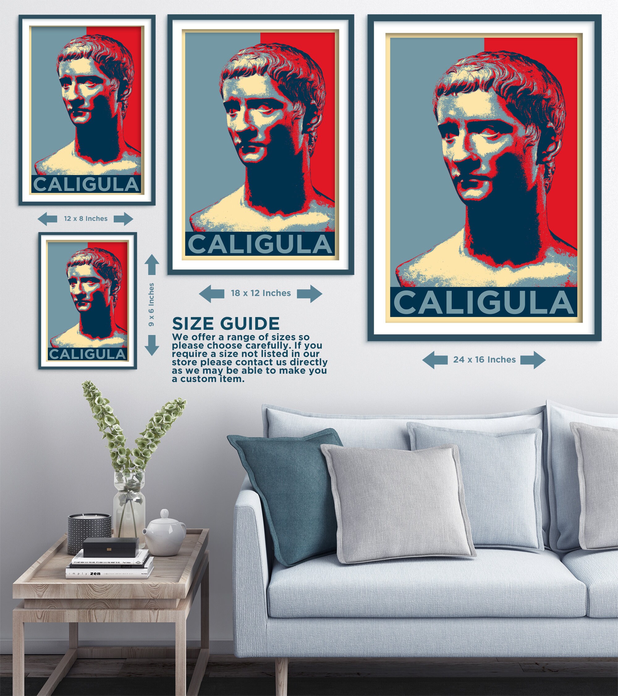Caligula Original Art Print Photo Poster Gift Wall Home - Etsy UK