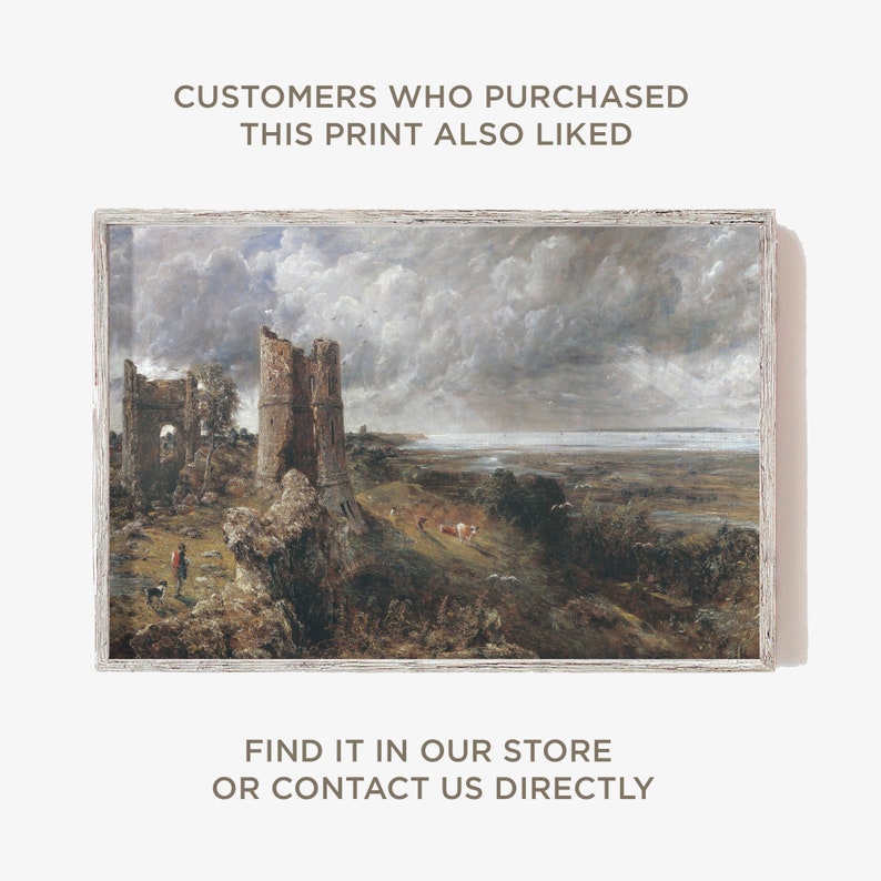 John Constable - Hadleigh Castle 2 (1829) - Reproduction of a Classic ...