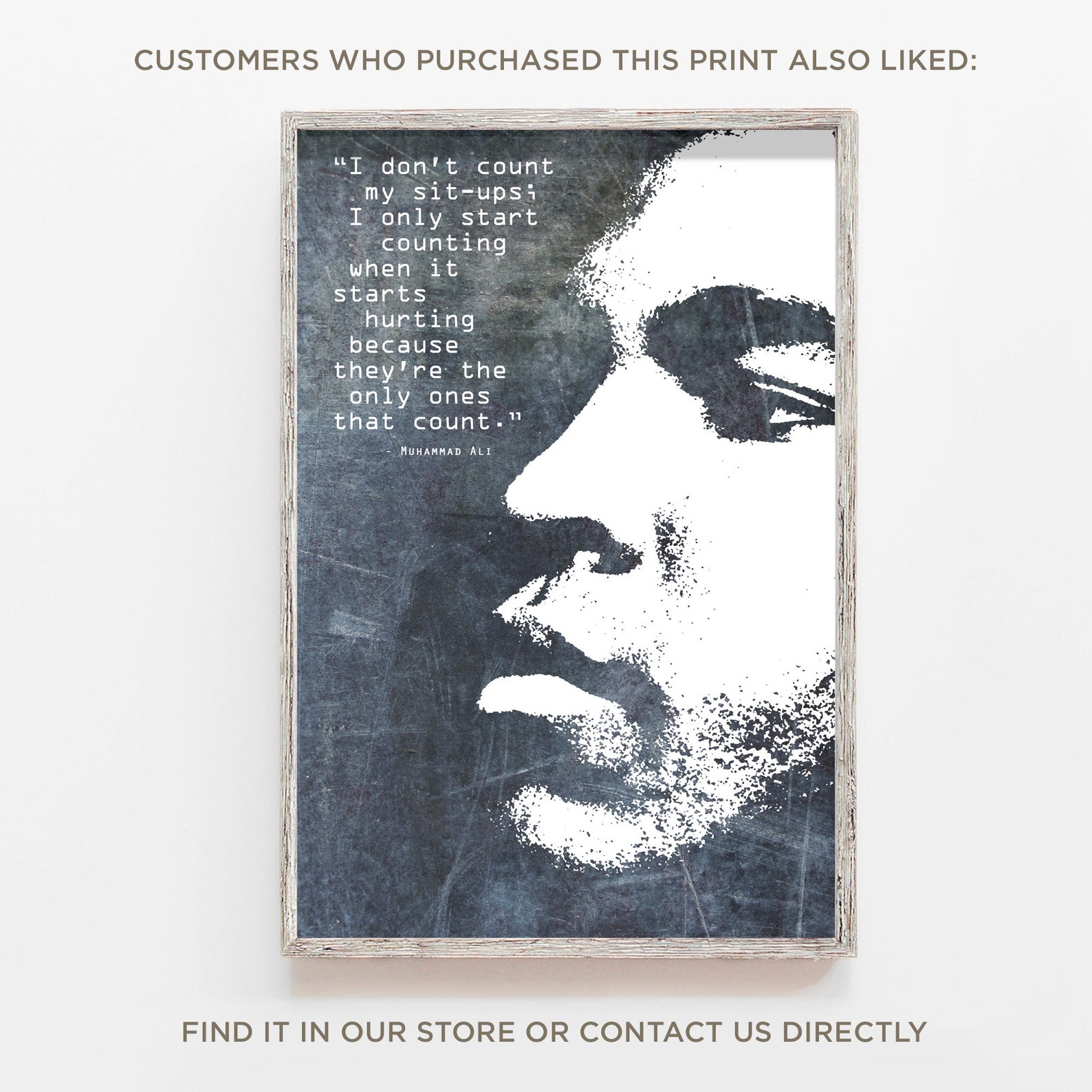 Boxing Motivational Poster 10 if You Think You Are | Etsy