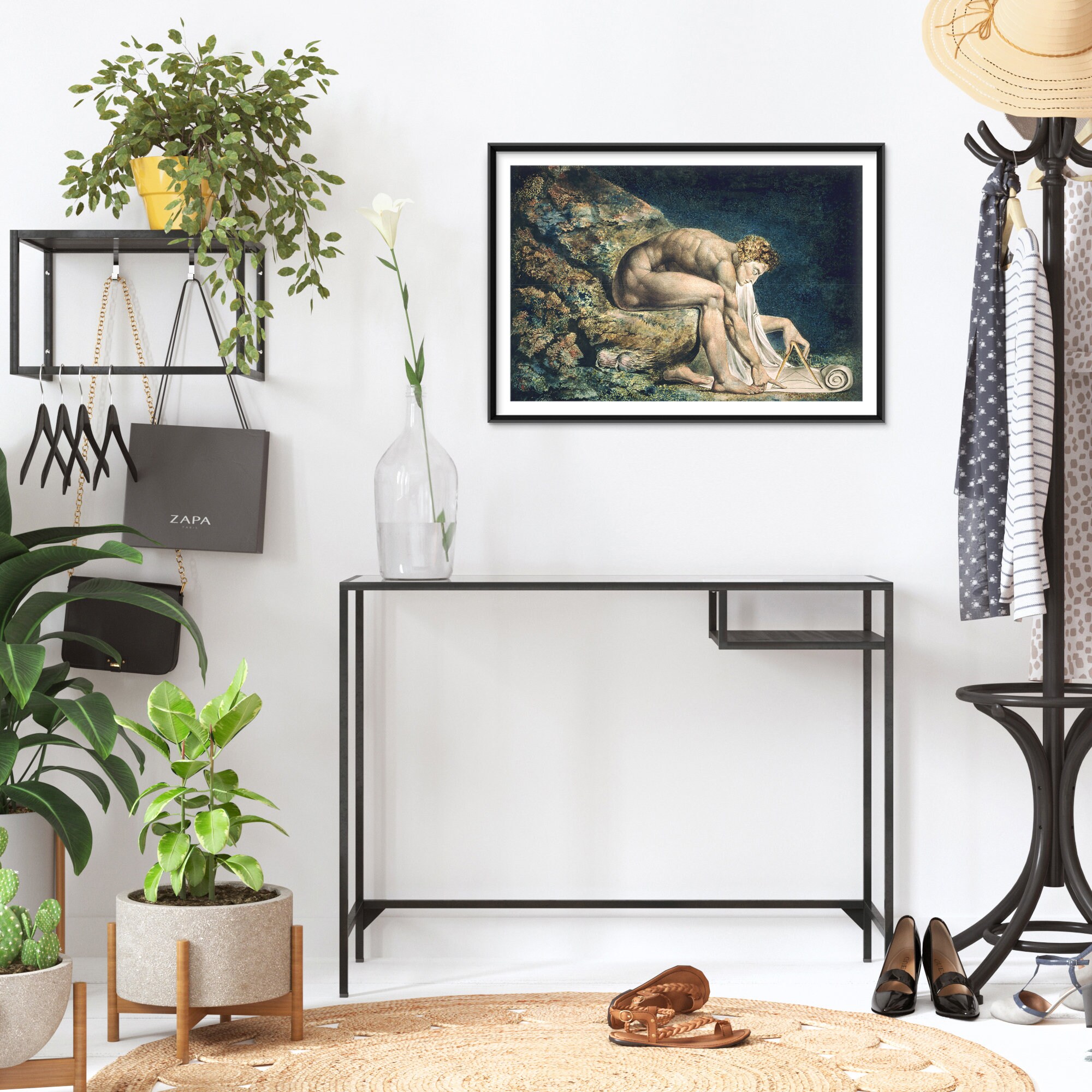 William Blake Newton 1795 Klassische Malerei Foto Poster - Etsy.de