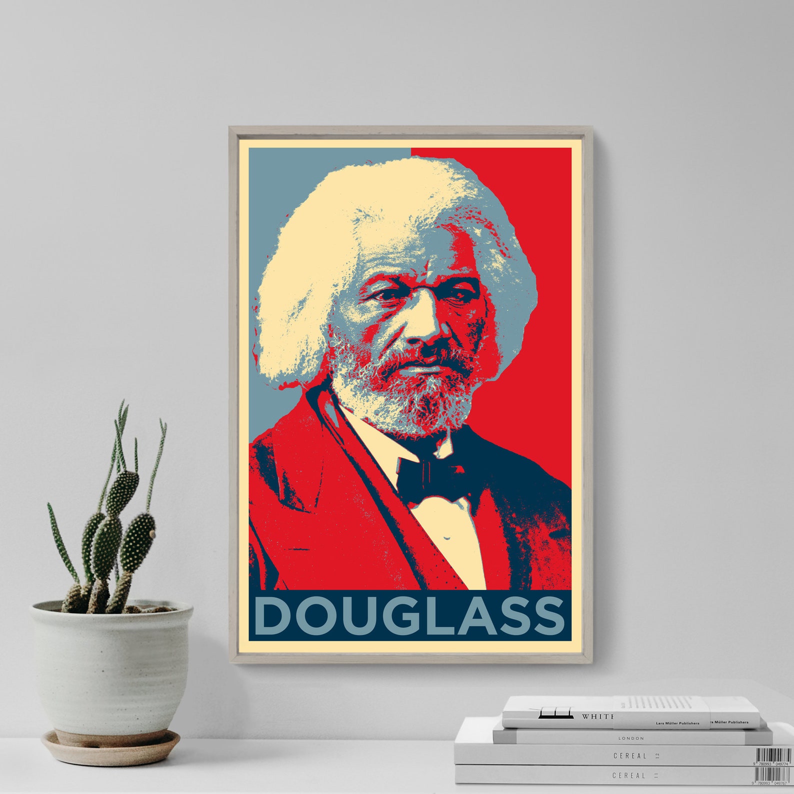 Frederick Douglass Original Art Print - Photo Poster Gift Wall Home ...