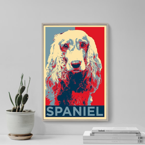 Cocker Spaniel Original Art Print Photo Poster Gift Wall | Etsy