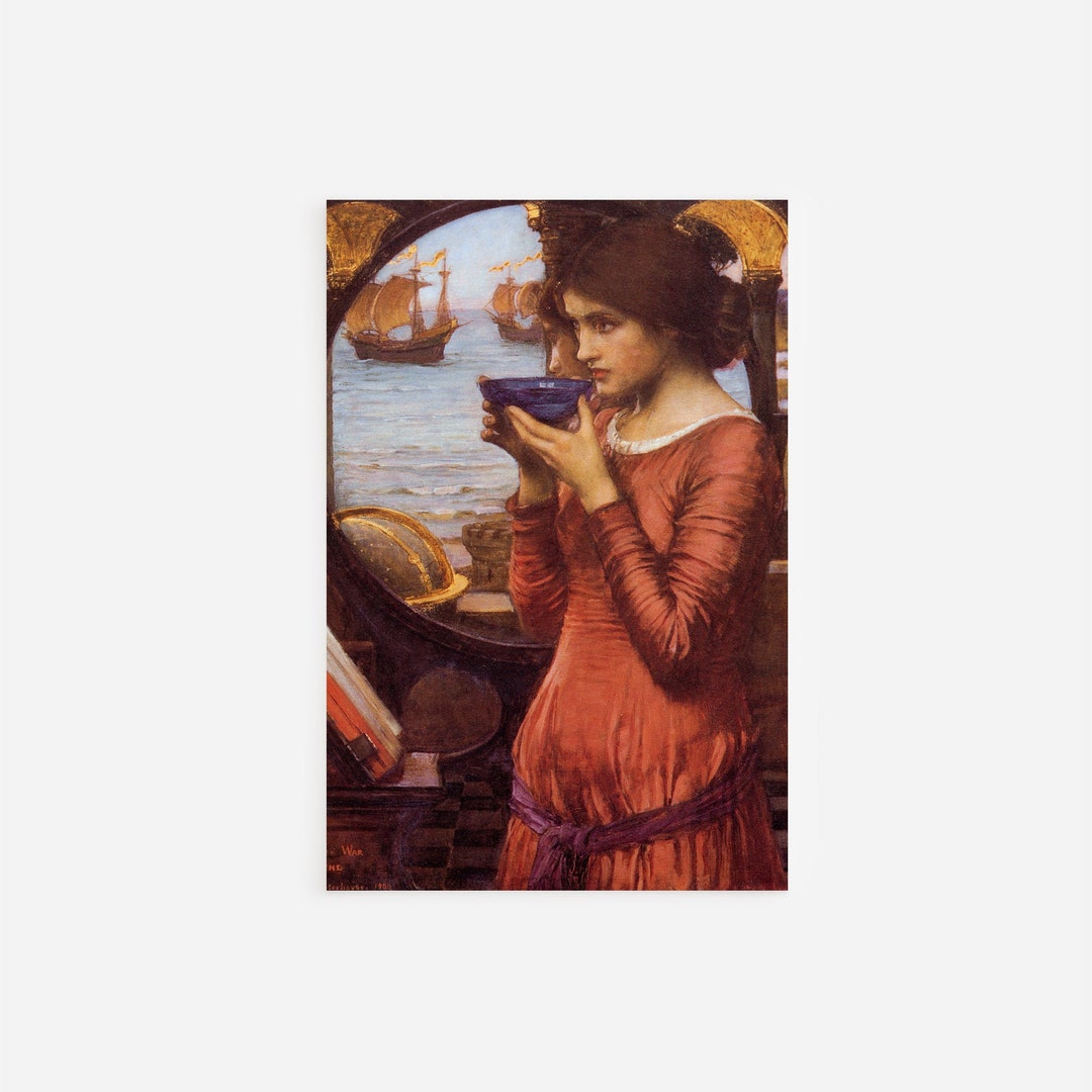 John William Waterhouse - Destiny (1900) - Classic Painting Photo ...