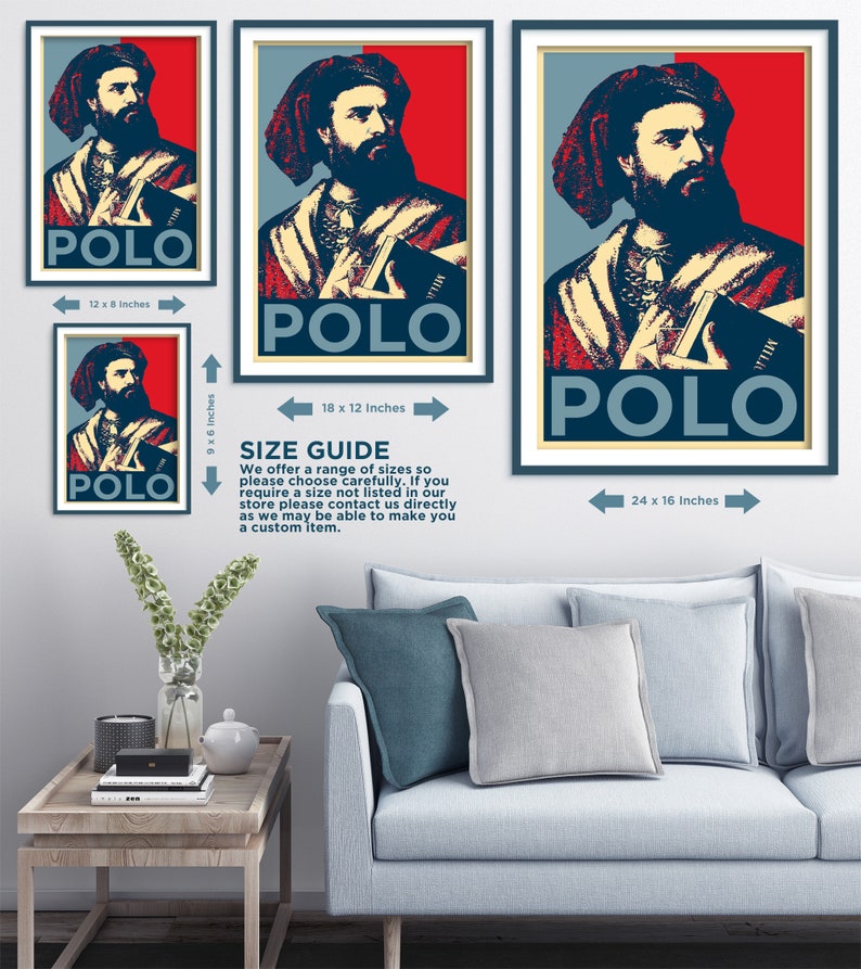 Marco Polo Original Art Print - Photo Poster Gift - Hope Parody ...