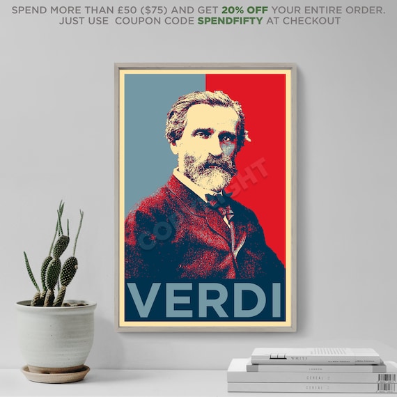 Giuseppe Verdi Poster