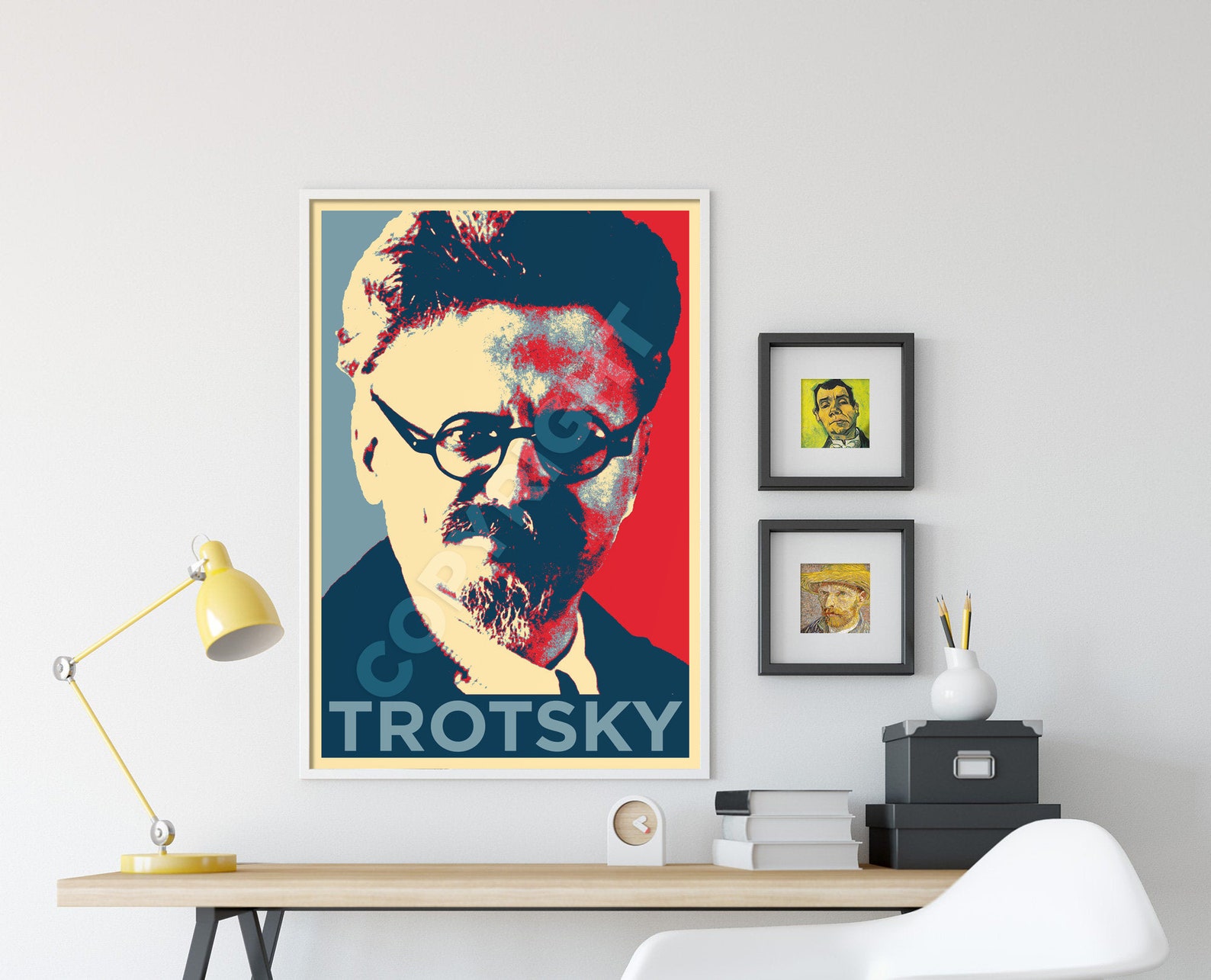 Leon Trotsky Original Art Print Photo Poster Gift Wall Decor - Etsy