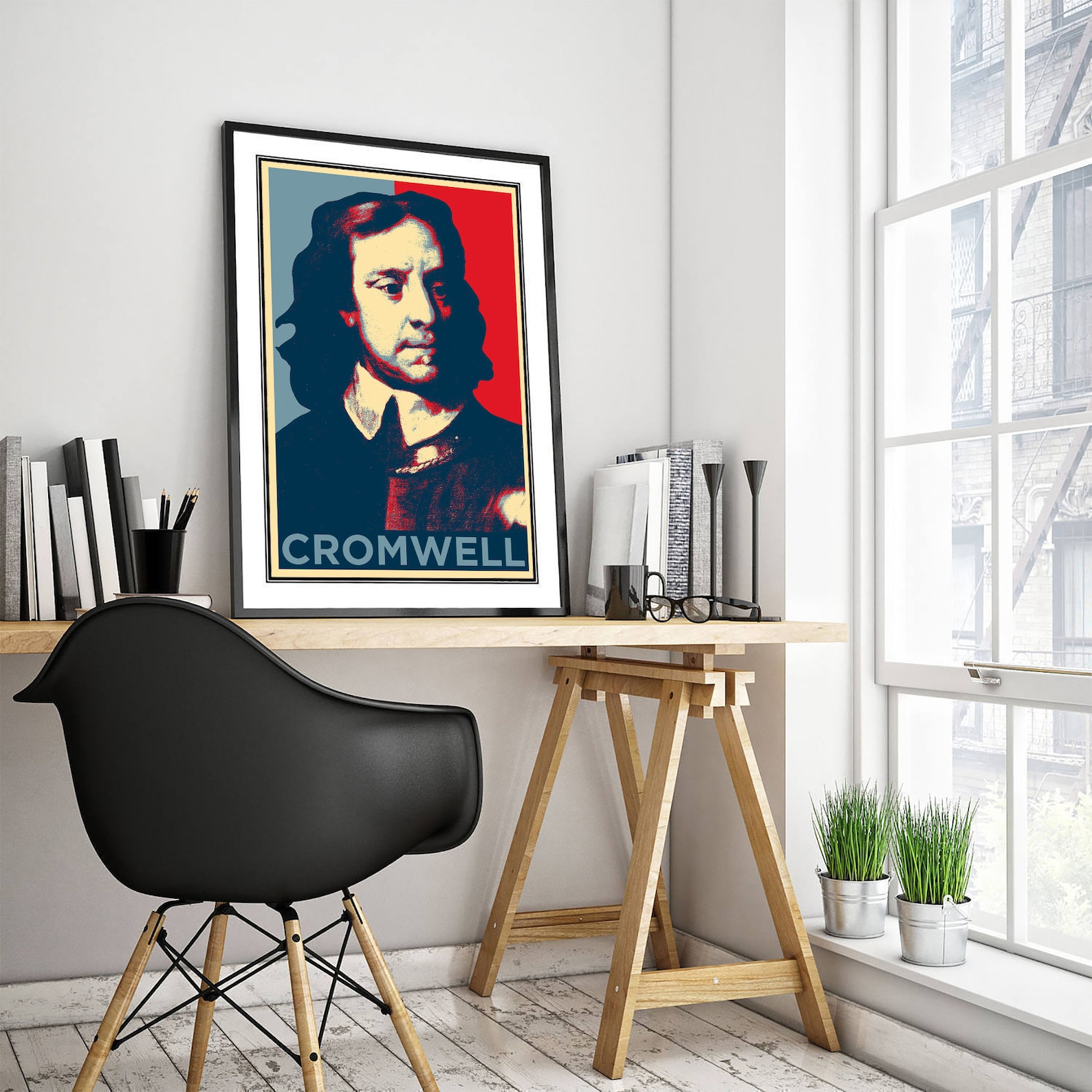 Oliver Cromwell Original Art Print Photo Poster Gift Home - Etsy