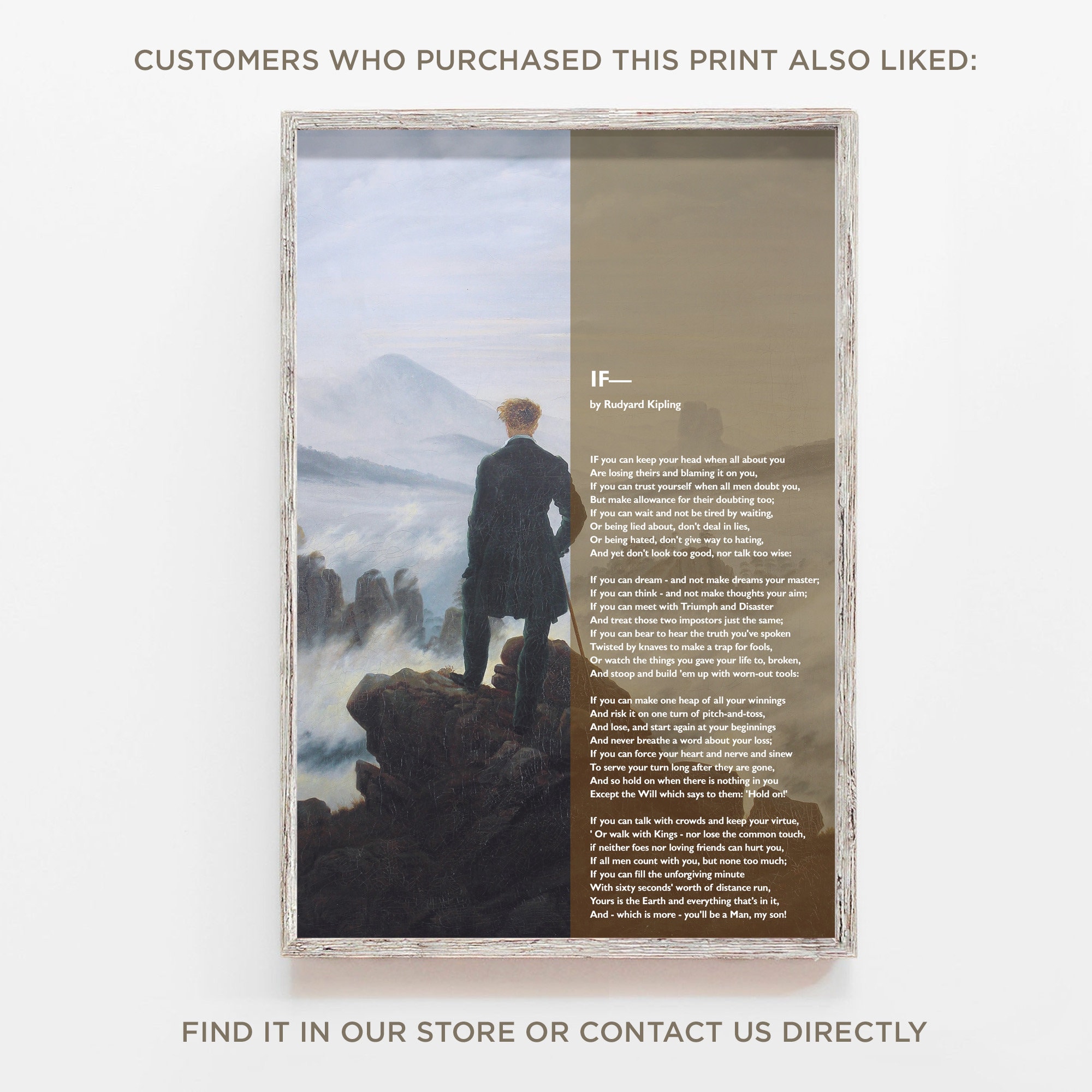 Rudyard Kipling Poem Tommy Poster Original Art Print Photo - Etsy Ireland