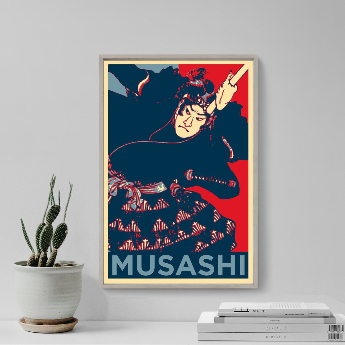 Miyamoto Musashi Original Art Print Photo Poster Gift Wall | Etsy