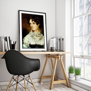 John Constable - Portrait of Maria Bicknell (1816) - Reproduction of a ...