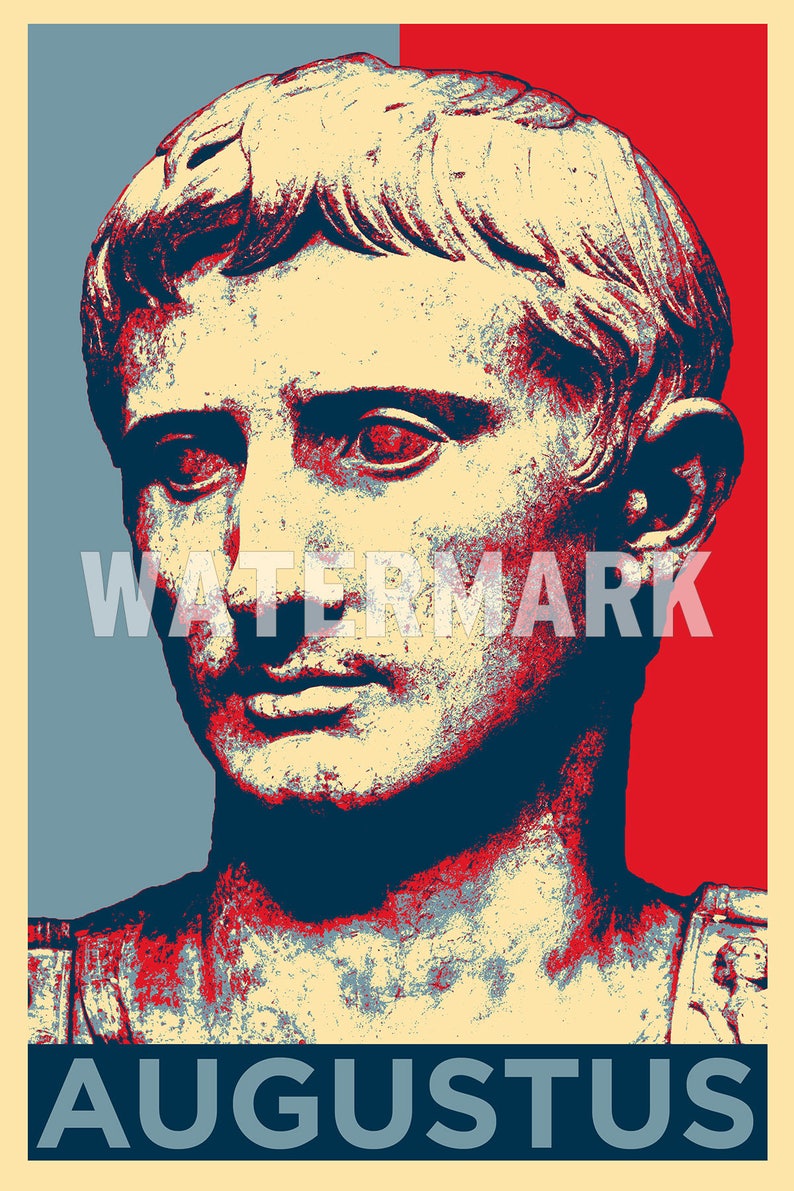 Impresión artística original de César Augusto - Póster fotográfico de ...