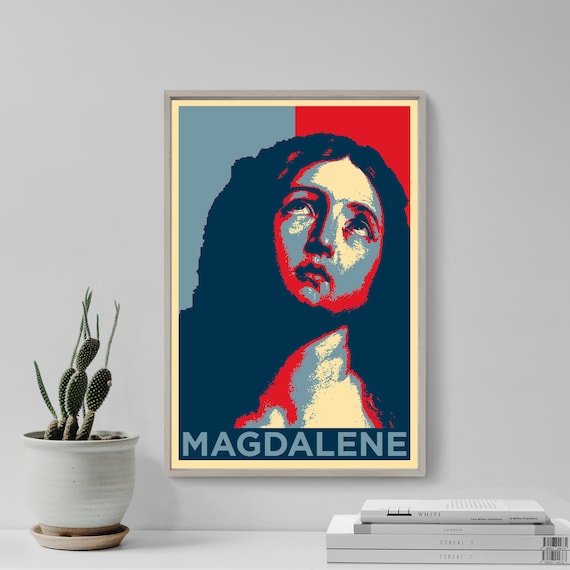 Mary Magdalene Original Art Print Photo Poster Gift Home | Etsy