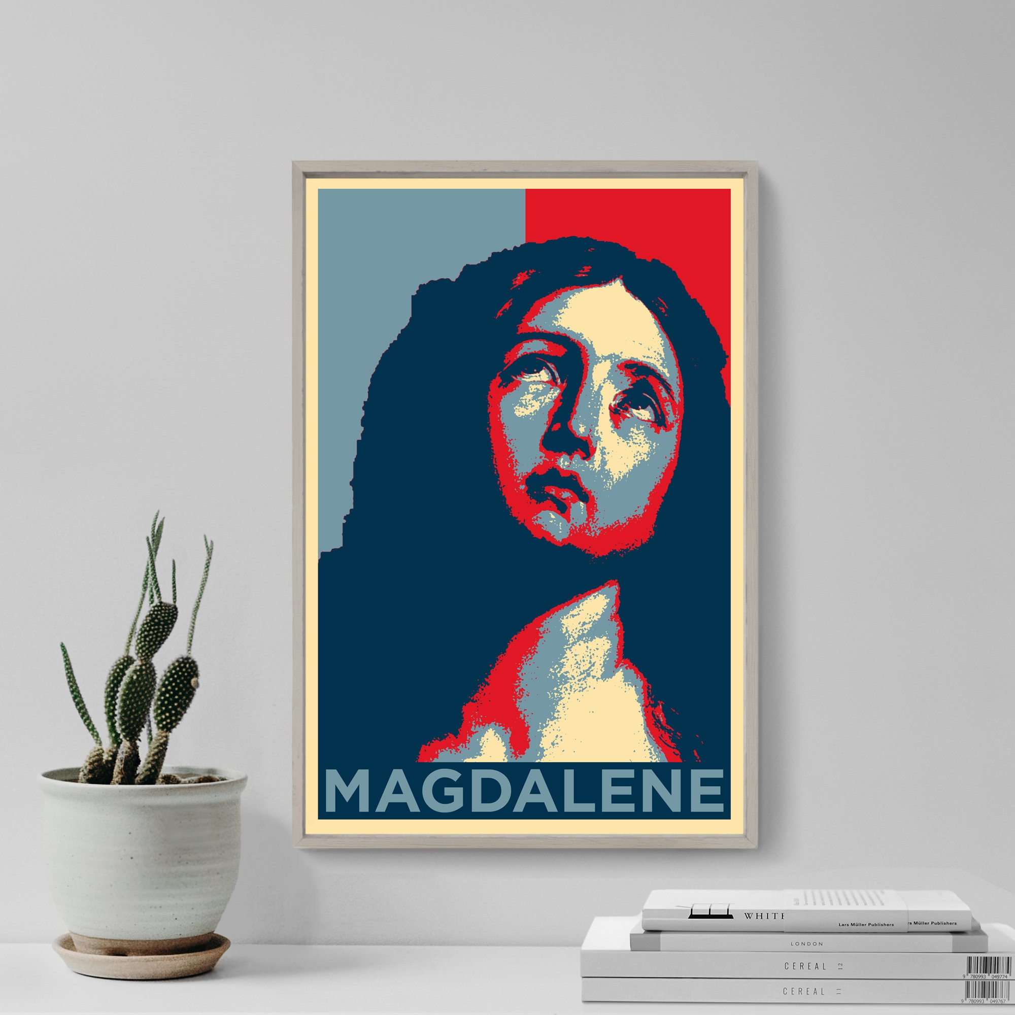 Mary Magdalene Original Art Print Photo Poster Gift Home | Etsy