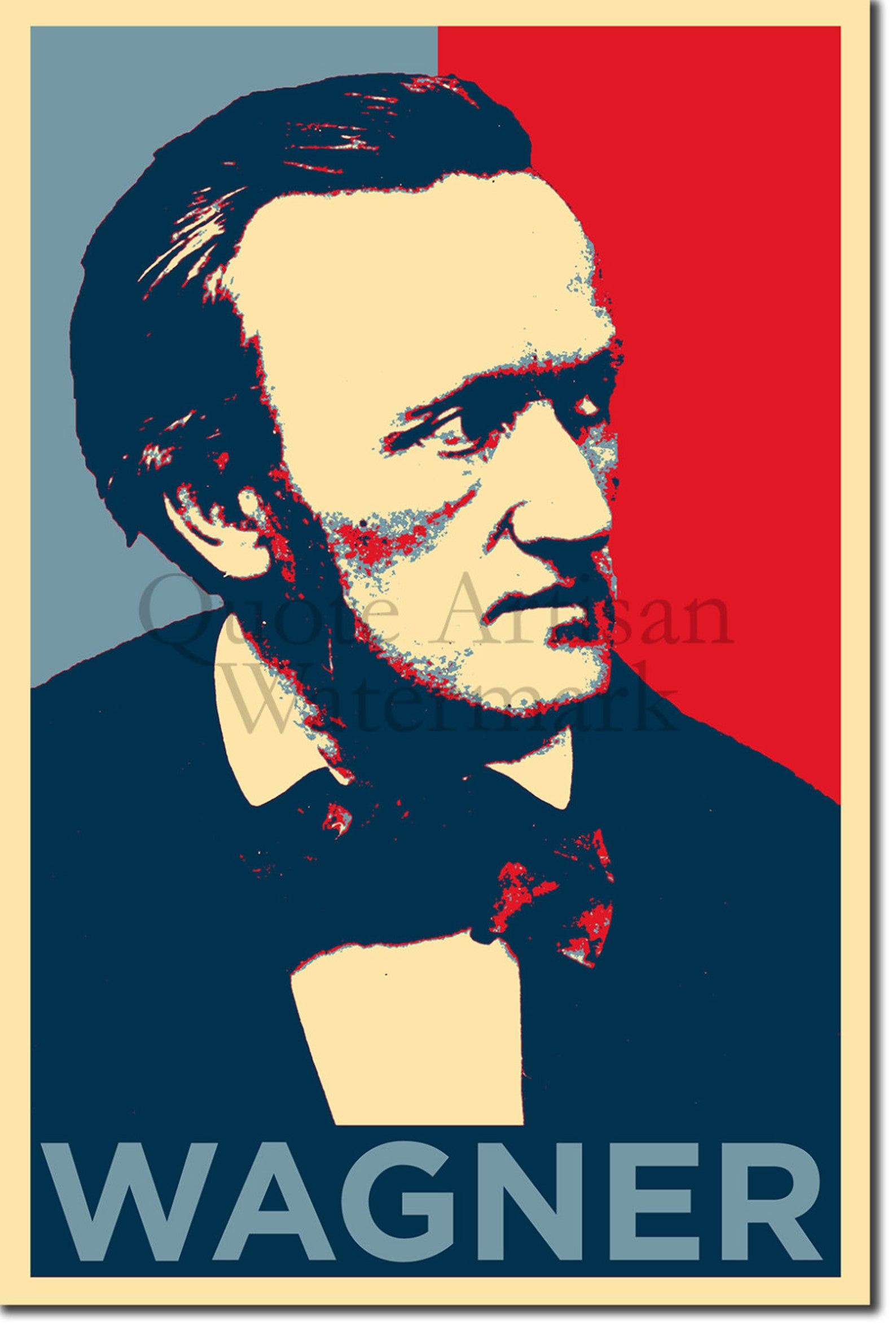 Richard Wagner Original Art Print - Photo Poster Gift Home Wall Decor ...