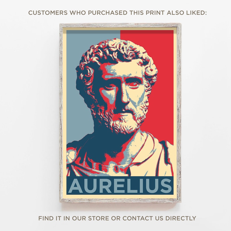 Julius Caesar Original Art Print - Photo Poster Gift Rome Emperor Gaius ...
