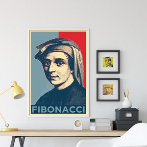 Fibonacci Original Art Print - Photo Poster Gift Wall Home Decor - Hope ...
