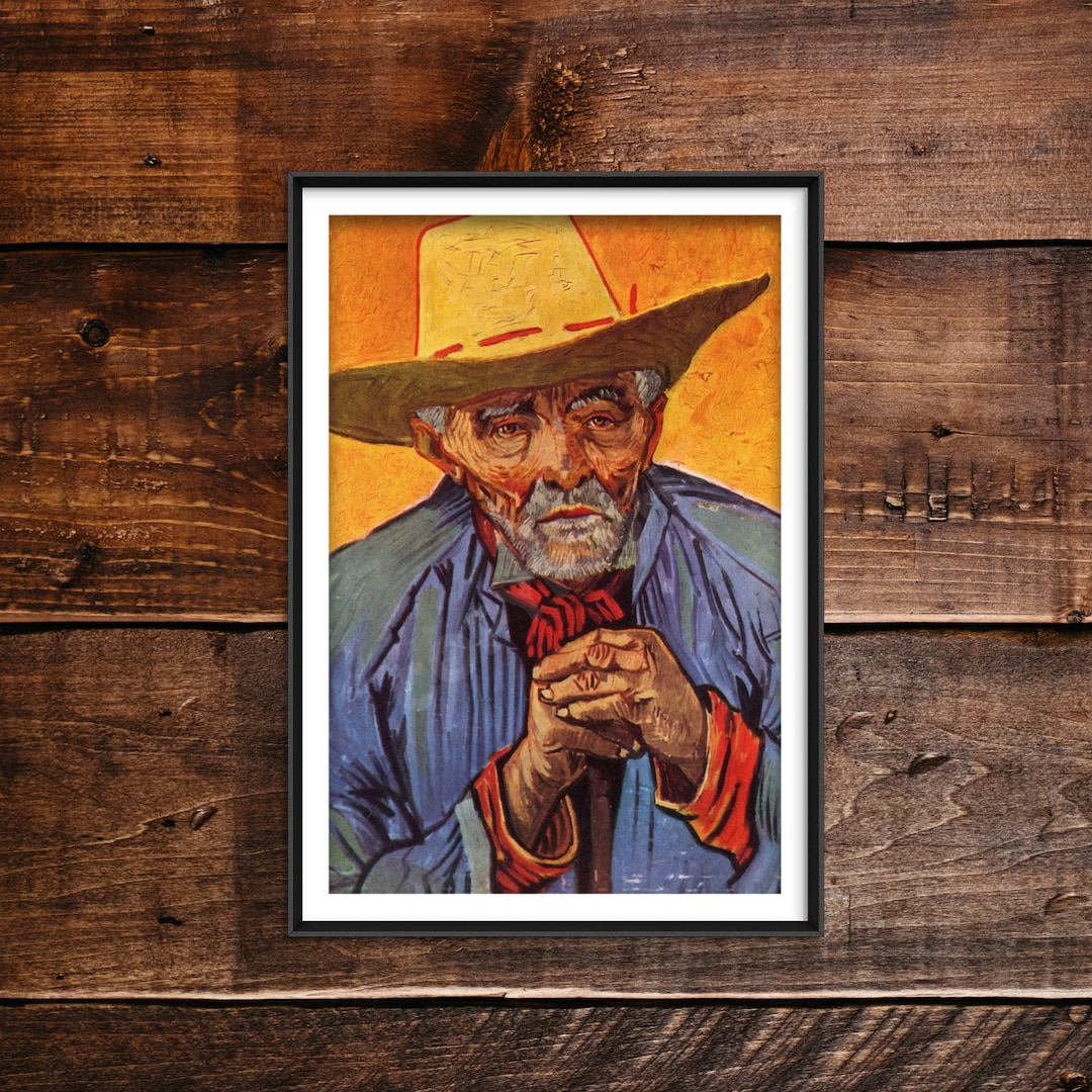 Vincent Van Gogh - Portrait of Patience Escalier (1888) - Art Print ...