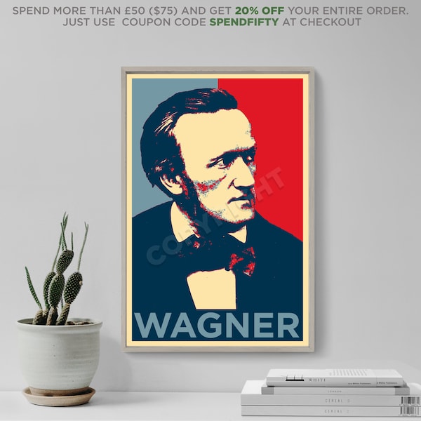 Richard Wagner Poster - Etsy