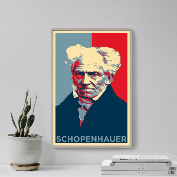 Arthur Schopenhauer Original Art Print Photo Poster Gift - Etsy