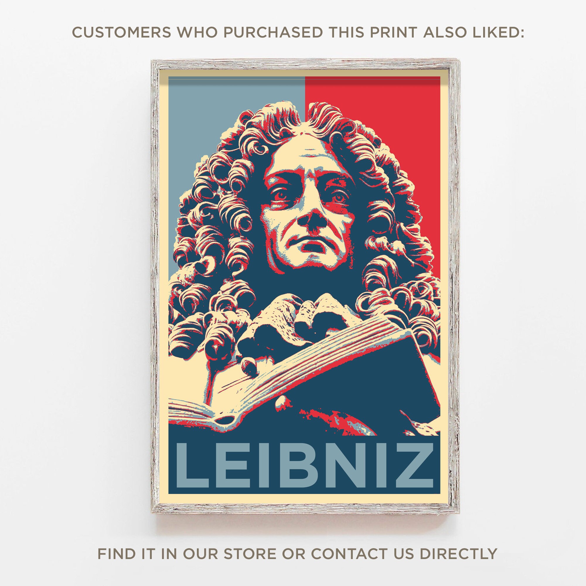 Leonhard Euler Art Print - Photo Poster Gift Wall Decor - Leonard Euler ...