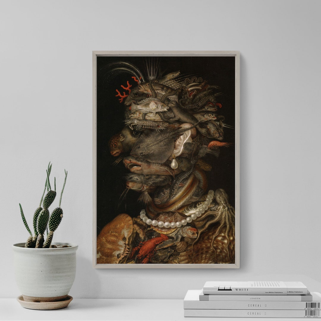 Giuseppe Arcimboldo - Four Elements / the Allegory of Water (1566 ...