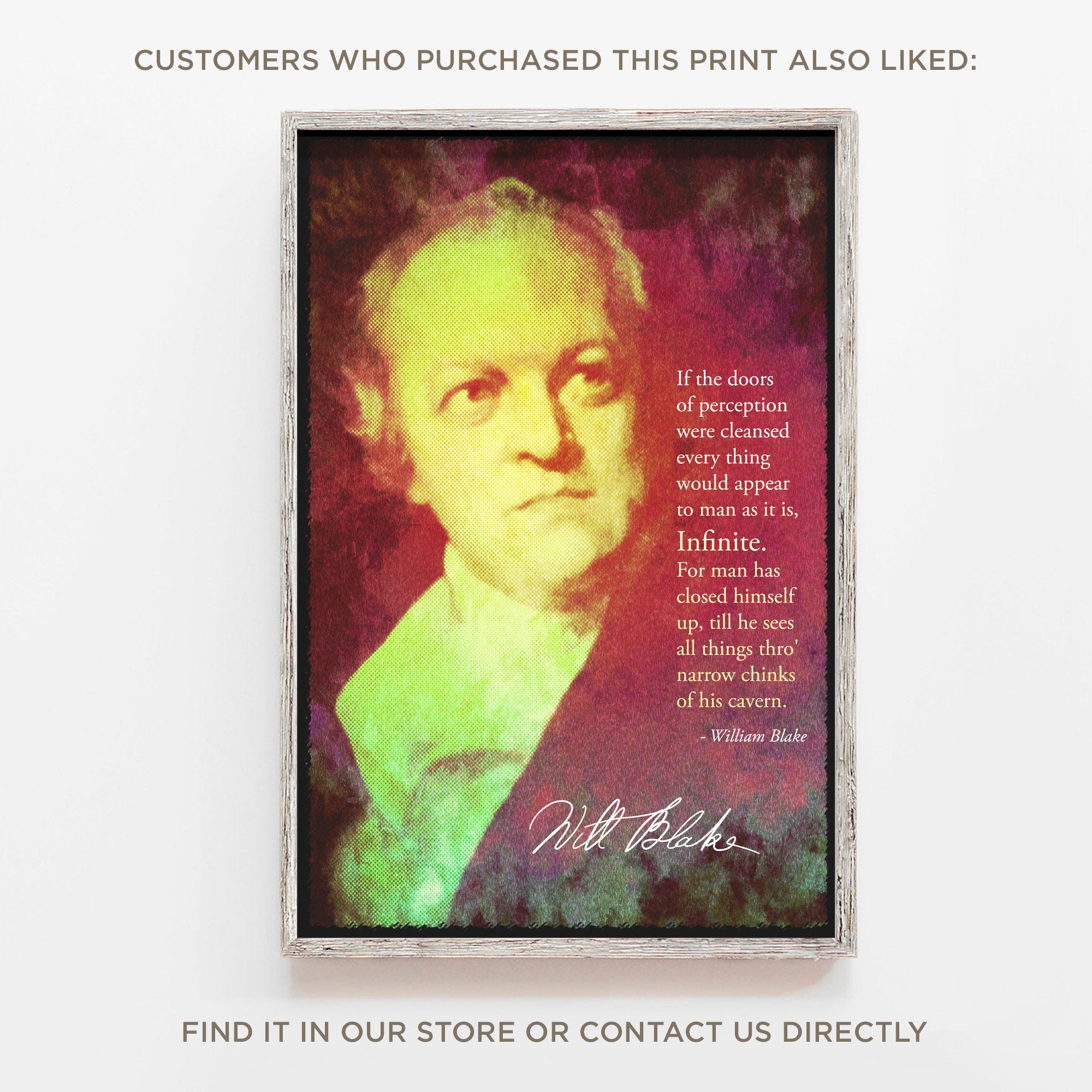 The Marriage of Heaven and Hell Poem by William Blake Heaven - Etsy UK