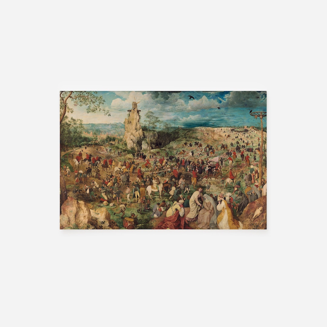 Pieter Bruegel the Elder - the Procession to Calvary (1564) - Art Print ...