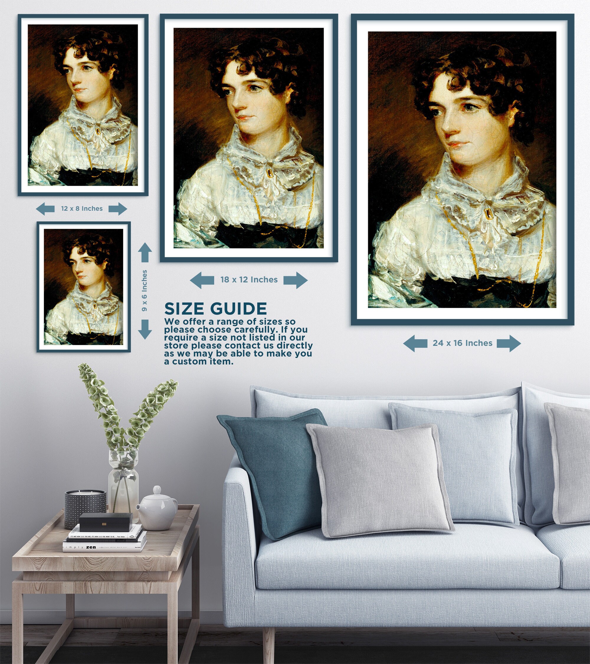 John Constable Portrait of Maria Bicknell 1816 | Etsy