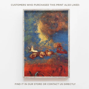 Odilon Redon - Butterflies (1910) - Reproduction of a Classic Painting ...