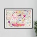 Northampton Map Original Art Print City Street Map of Northampton ...