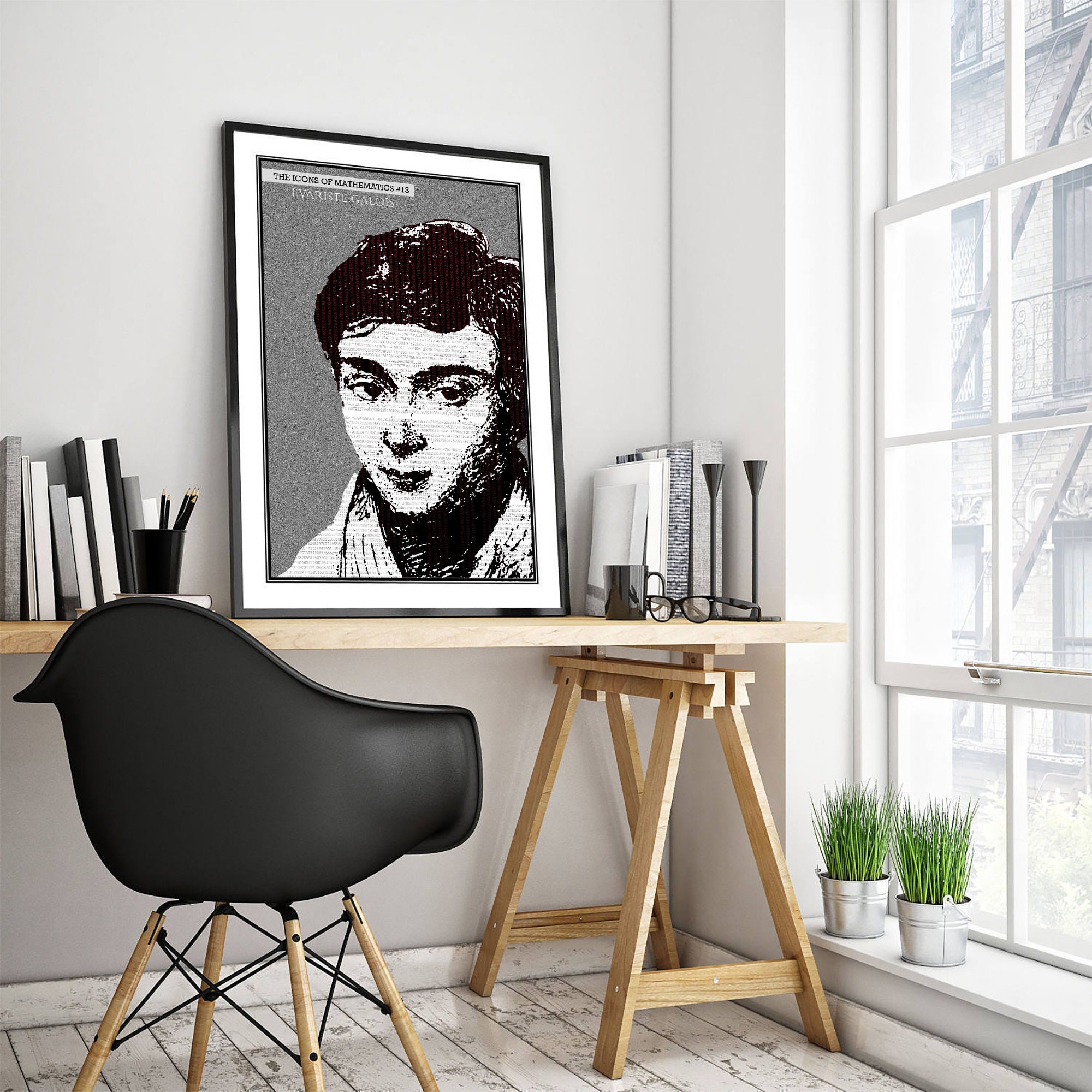 Evariste Galois the Icons of Mathematics 13 Art Print - Etsy UK