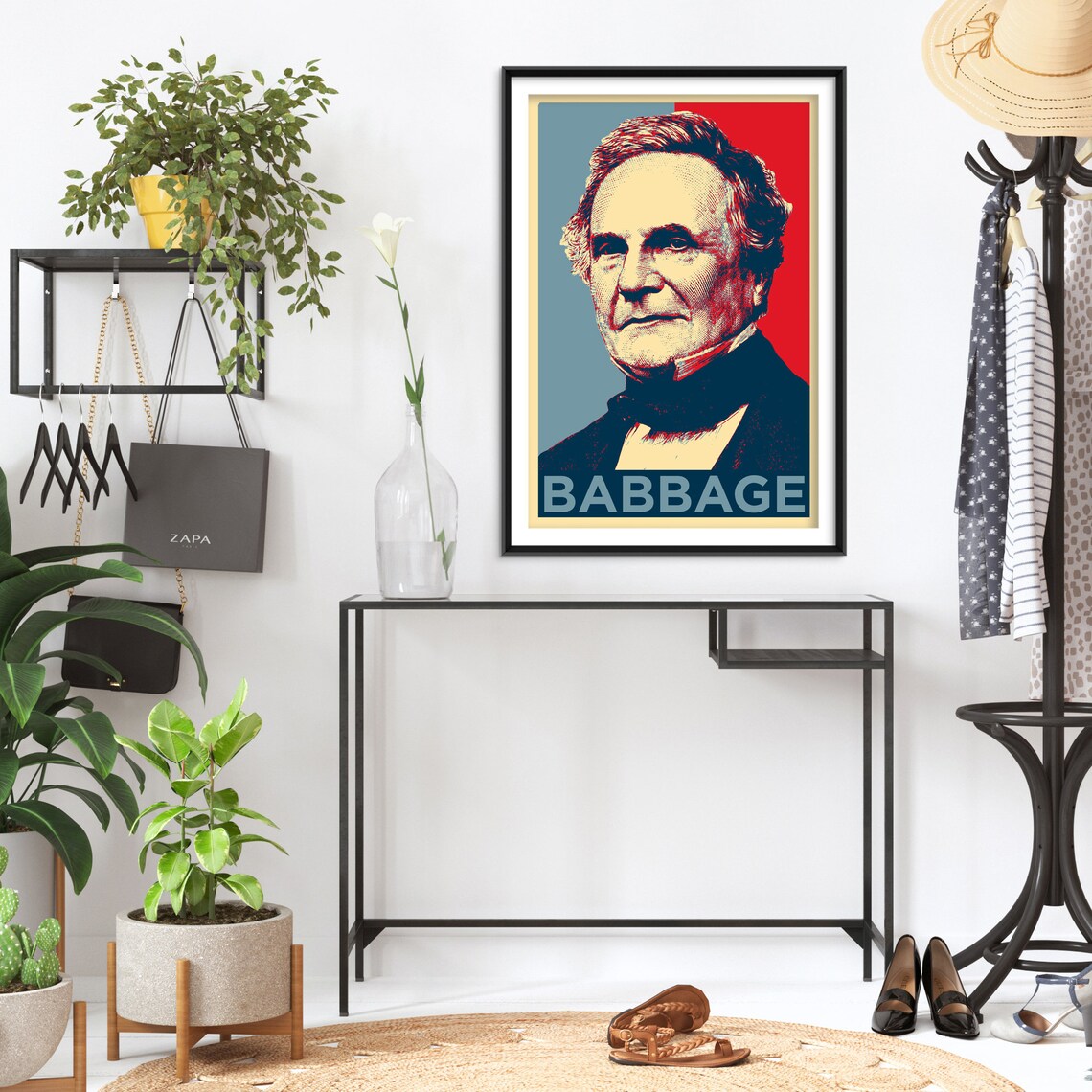 Charles Babbage Original Art Print Photo Poster Gift Hope - Etsy UK
