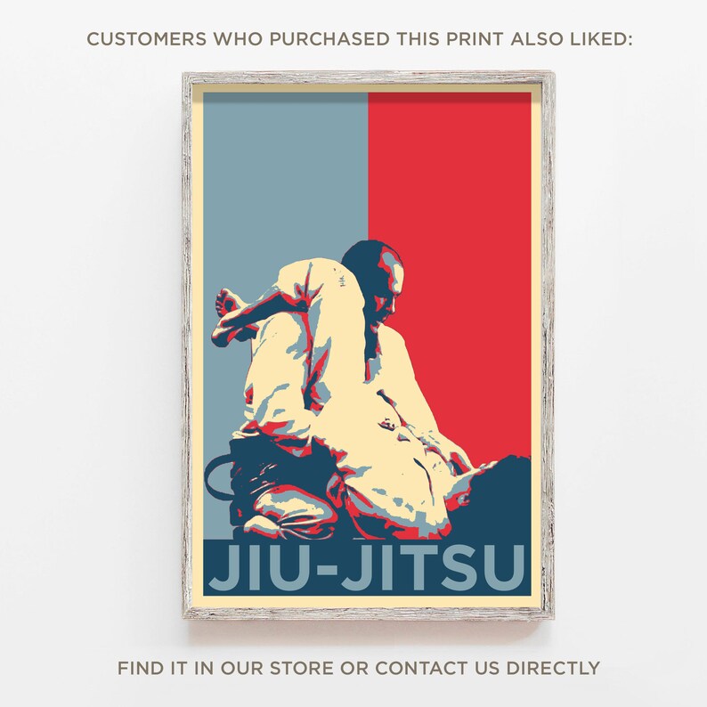 Brazilian Jiu-jitsu Motivational Poster 19 "my Opponent is My Teacher ...